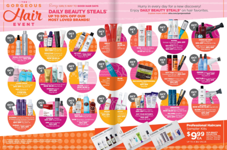Day 2: Ulta Gorgeous Hair Event + GWPs - Gift With Purchase