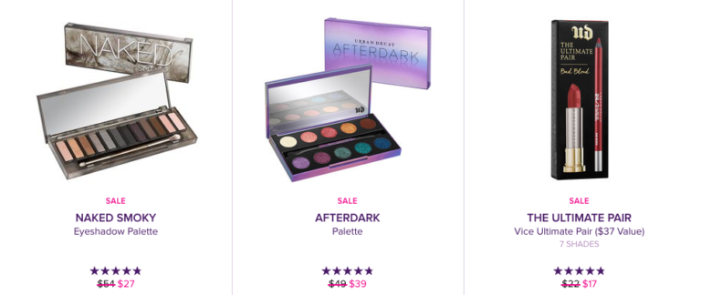 Urban Decay: Extra 30% off sale items | Gift With Purchase