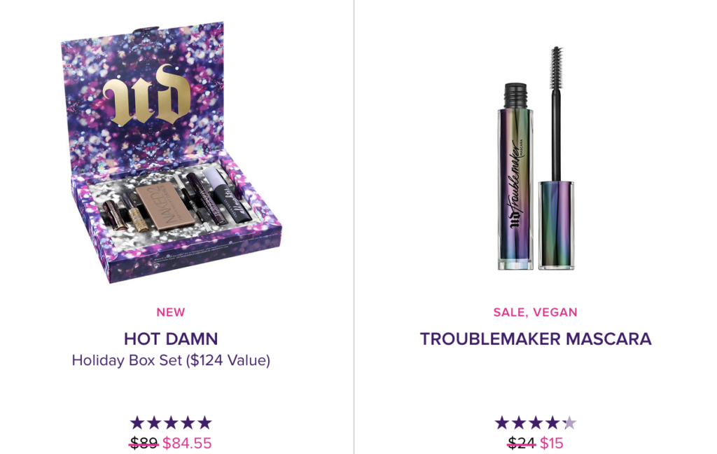 Urban Decay lowered sale item prices + 30% off + After Dark only $20 ...