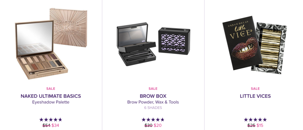 Urban Decay lowered sale item prices + 30% off + After Dark only $20 ...
