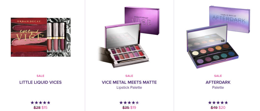 Urban Decay lowered sale item prices + 30% off + After Dark only $20 ...