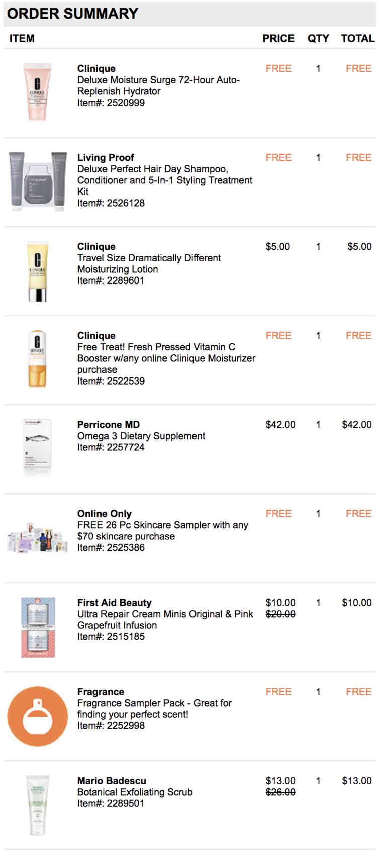 My Today’s Ulta Order | Gift With Purchase