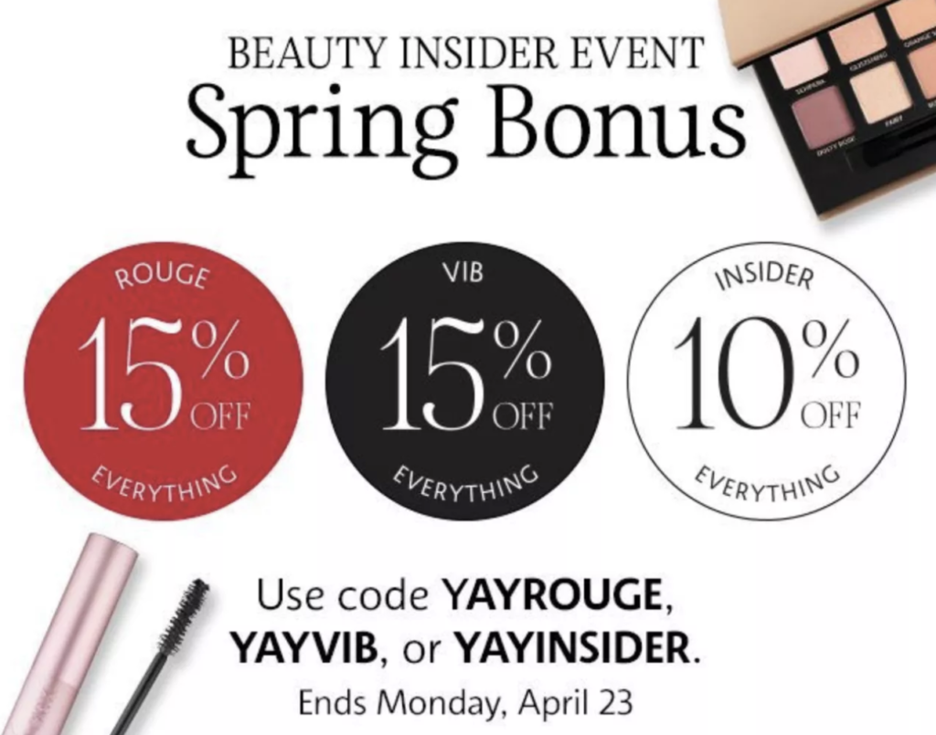 Sephora Events Calendar 2018 | Gift With Purchase