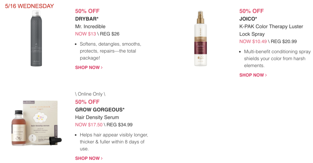 Ulta: The Gorgeous Hair Event | Gift With Purchase
