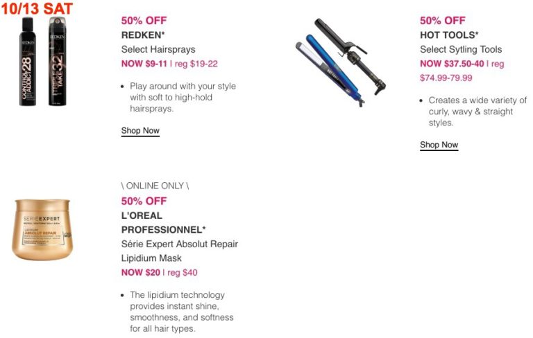 Ulta: Gorgeous Hair Event – Day 13 | Gift With Purchase