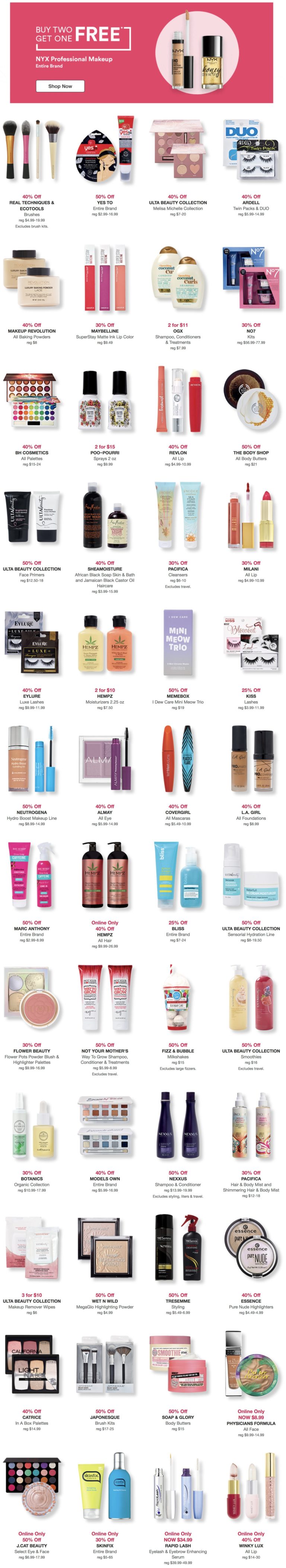 Ulta: Fall Haul Event 9/23 – 9/29 | Gift With Purchase