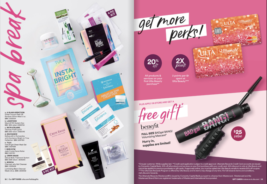 Ulta: 5x pts Tarte + Holiday Haul Event + MORE | Gift With Purchase