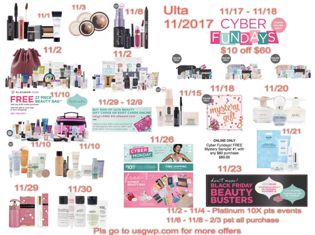 Ulta: 10x pts Eyeshadow Palettes + 5x pts Fragrance + 5x pts T3 + MORE ...