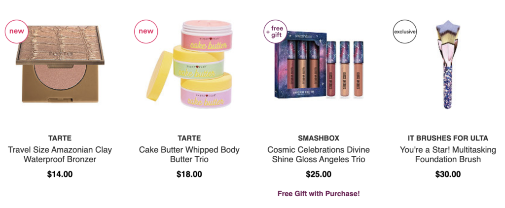 Ulta: New sale items + MORE | Gift With Purchase
