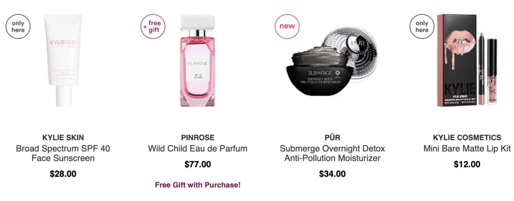 Ulta: new sale items | Gift With Purchase