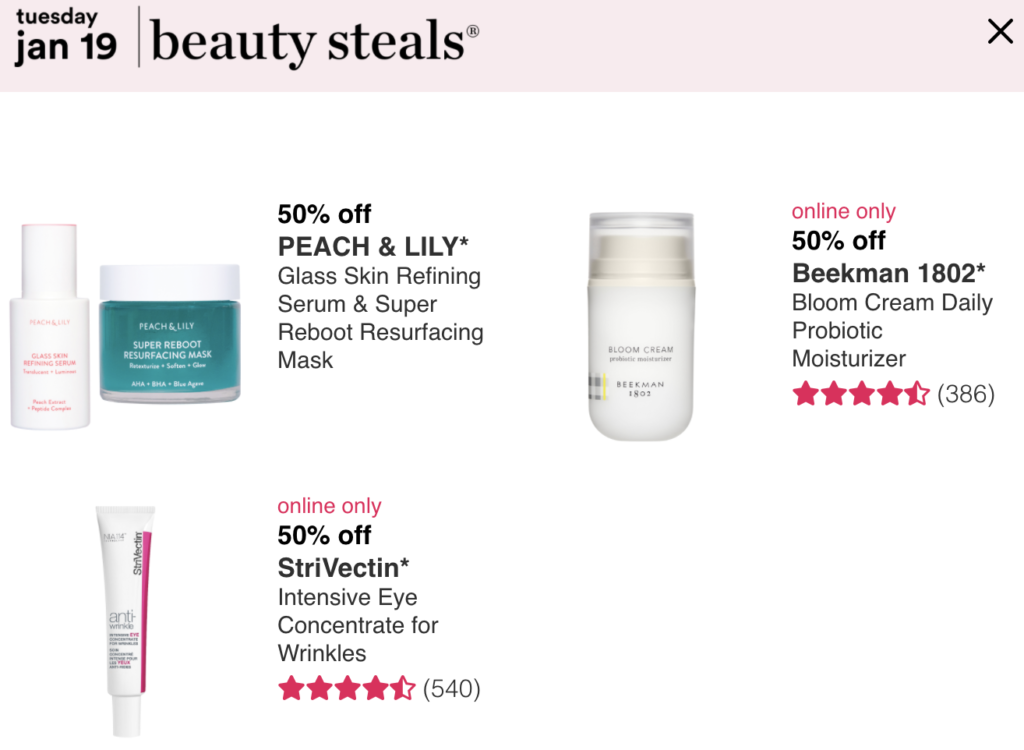 Ulta Love Your Skin Event (1/3 – 1/23, 2021) | Gift With Purchase