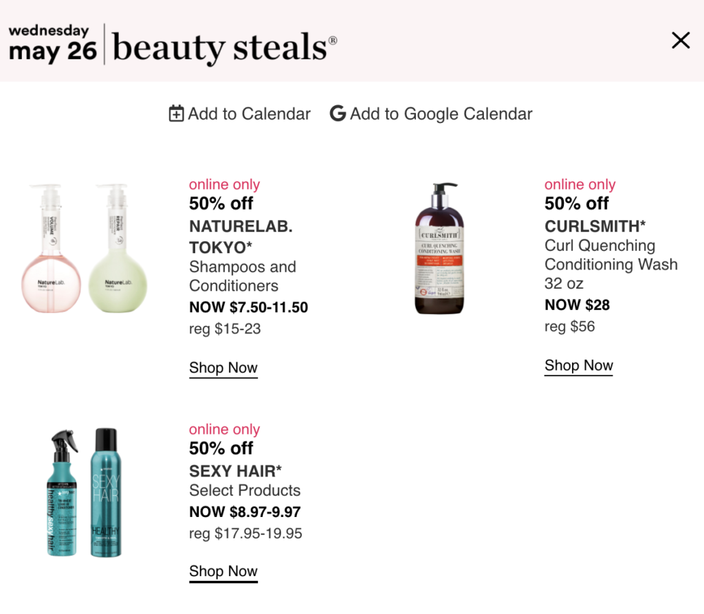 Ulta Gorgeous Hair Event 5/9 - 5/29 Preview - Gift With Purchase