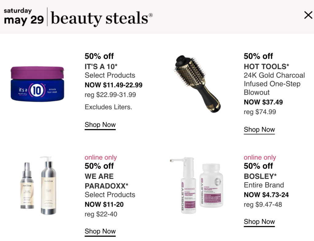Ulta Gorgeous Hair Event 5/9 - 5/29 Preview - Gift With Purchase