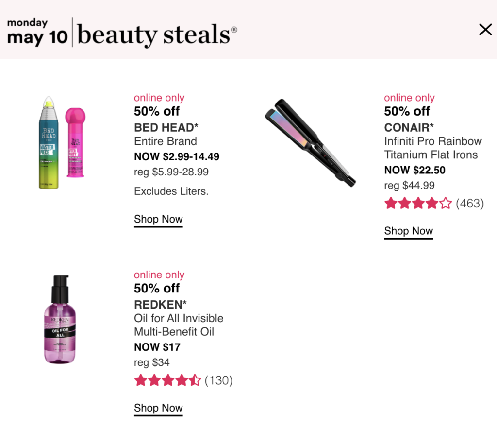 Ulta Gorgeous Hair Event 5/9 - 5/29 Preview - Gift With Purchase