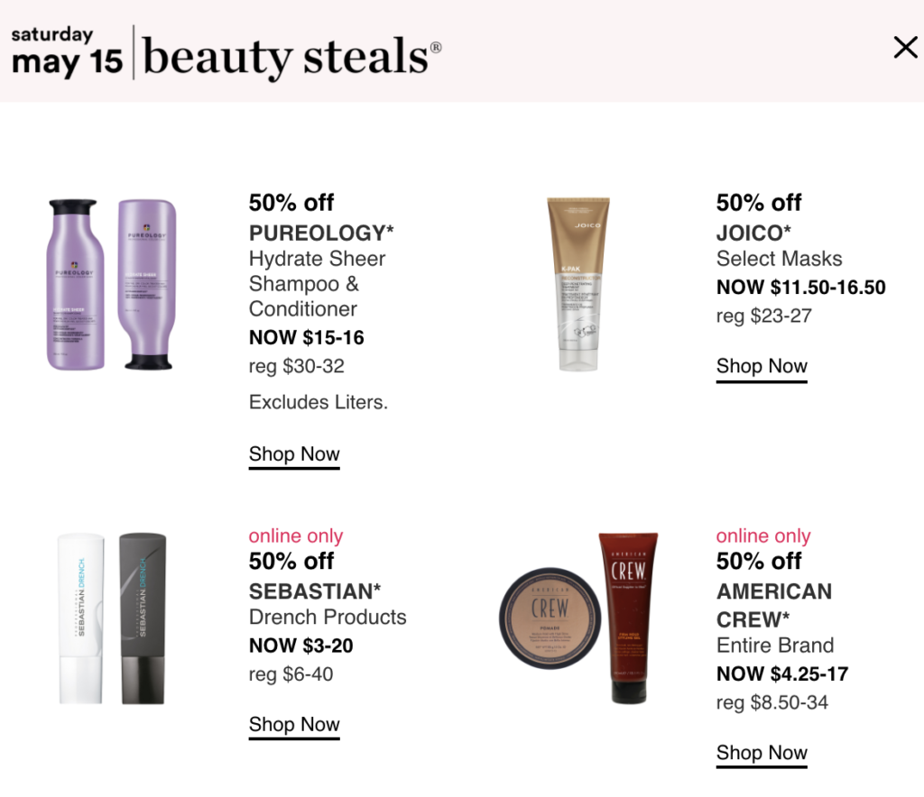 Ulta Gorgeous Hair Event 5/9 - 5/29 Preview - Gift With Purchase