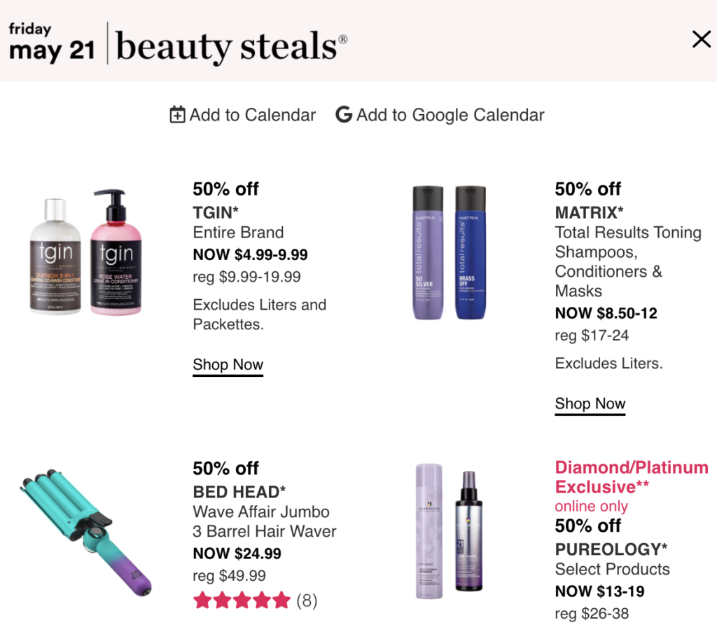 Ulta Gorgeous Hair Event 5/9 - 5/29 Preview - Gift With Purchase