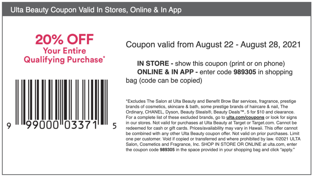 Ulta: Choose 1 of 2 Free Gift set with $40 bath purchase + 20% off ...