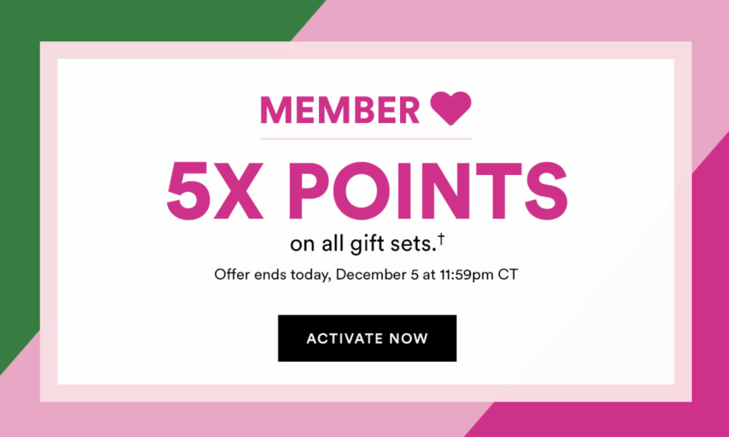 Ulta: 5X pts all gift sets + Holiday Beauty Blitz 12/5 – 11 + Free ...