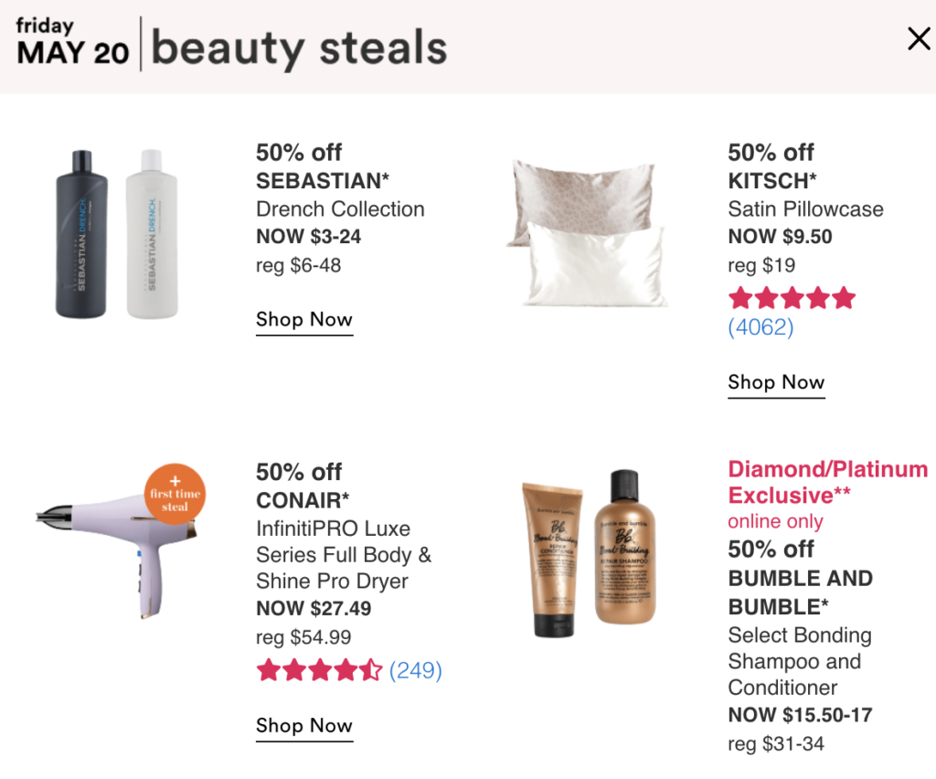 Ulta Gorgeous Hair Event (5/8 - 5/28) - Gift With Purchase