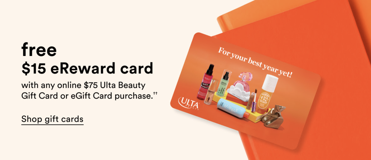 Ulta: Free 20 Piece Sampler ($172 value) with $80 purchase + $15 ...
