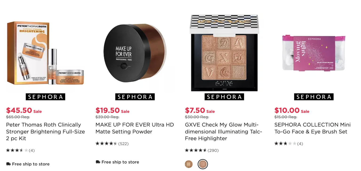 Sephora gift with purchase update 2/7 - Gift With Purchase