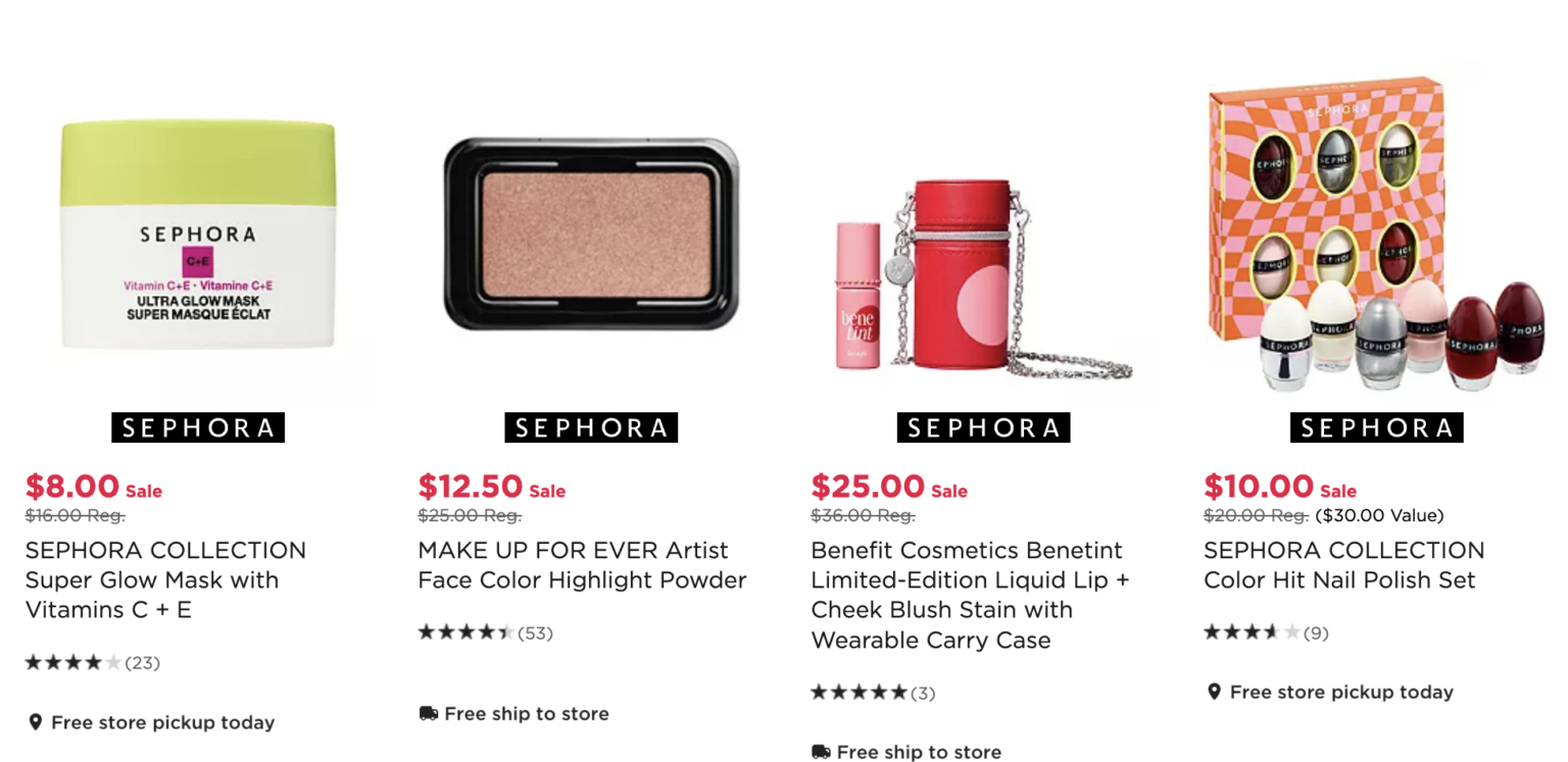 Sephora gift with purchase update 2/7 - Gift With Purchase