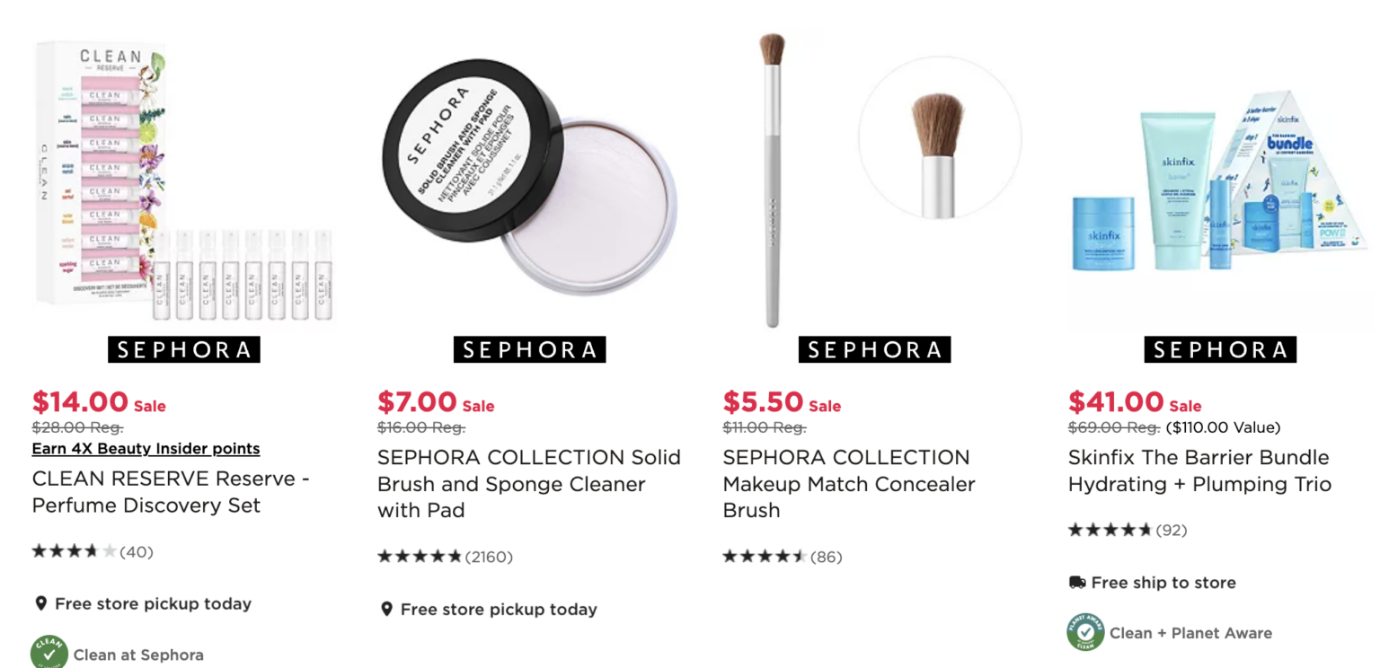 Sephora gift with purchase update 2/7 - Gift With Purchase