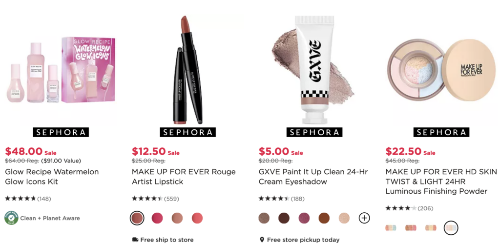 Sephora gift with purchase update 2/7 - Gift With Purchase